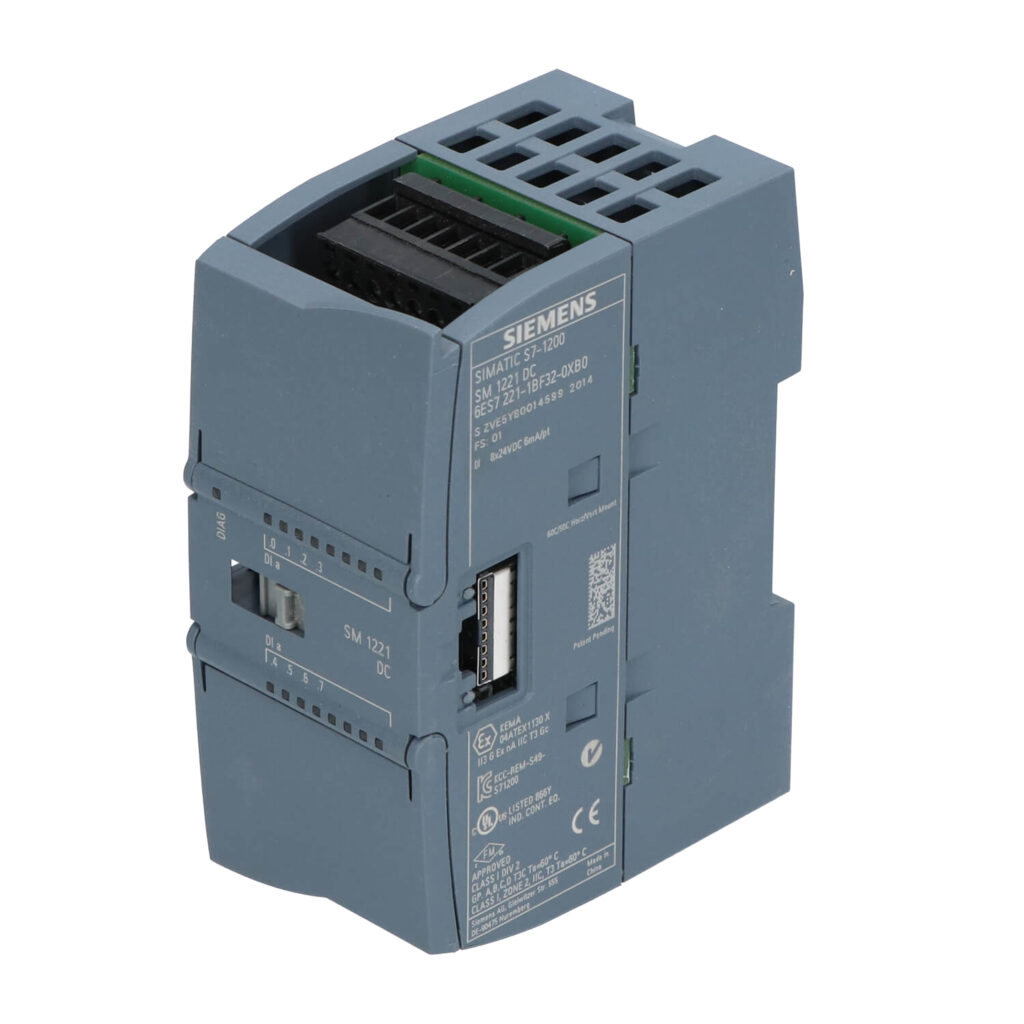 EMT: SIMATIC S7-1200, Digital input SM 1221, 8 DI, 24 V DC, Sink/Source ...